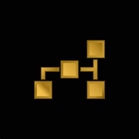 black squares blocks scheme gold plated metalic free stock vector graphic image 470913516