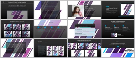 최소한의 프리젠테이션 포트폴리오 템플릿 검은 배경에 간단한 요소입니다 책자 커버 벡터 디자인입니다 전단지 전단지 책자에 대 한 프레 젠 테이 션 슬라이드를 보고 마케팅 광고