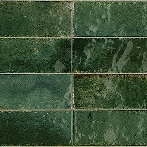 Green 6x24 Cm Lux Depth 10 Mm Porcelain Stoneware Tiles Marazzi Lume