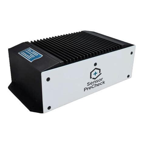 Rjg Sensor Precheck User Manual Pdf Download Manualslib