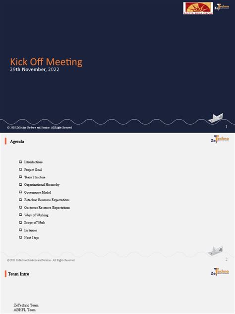 Kick Off Deck Pdf