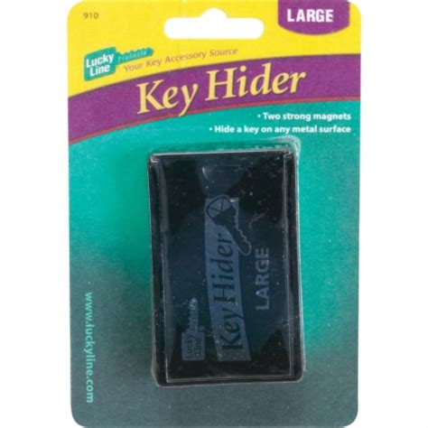Lucky Line Black Plastic 1 7 8 In Magnetic Key Hider 91001 1 Kroger