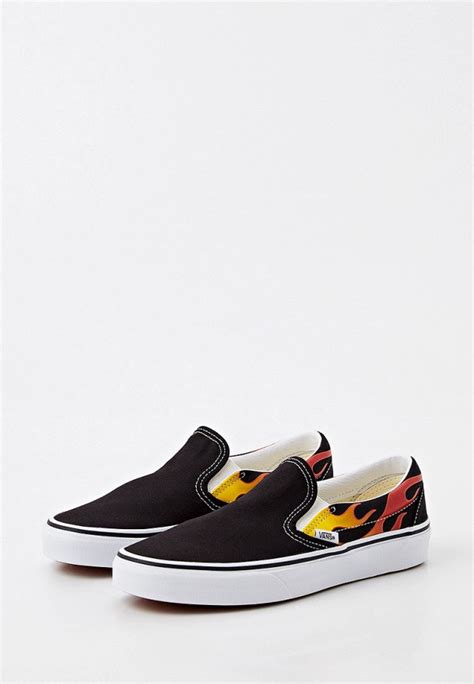 Слипоны Vans Classic Slip-On, цвет: черный, RTLABE010201 — купить в ...