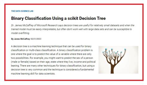 Vsmfeb2023scikitbinclasssplash James D Mccaffrey