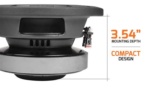6 5 Car Suwboofer 300 Watts Rms Rs65 Subd4 Prv Audio