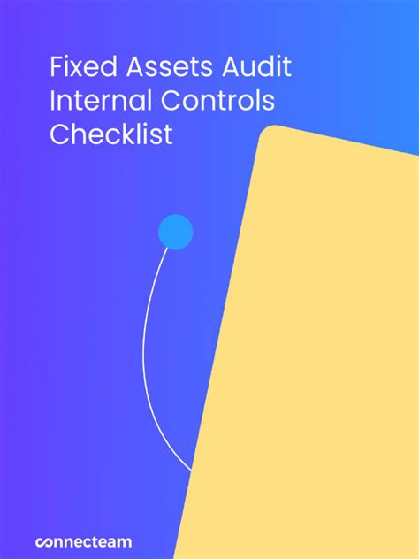 Fixed Assets Audit Internal Controls Checklist Pdf Internal Control