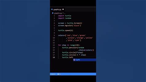 python turtle graphics python shortsvideo programming pythonturtle