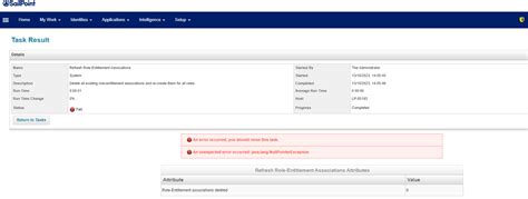 Bundle Profile Relation Service Synchronizer Error Iiq Discussion And Questions Sailpoint
