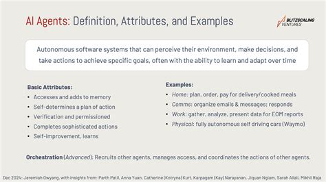 Ai Agents Definition Attributes Examples And Advanced Capabilities