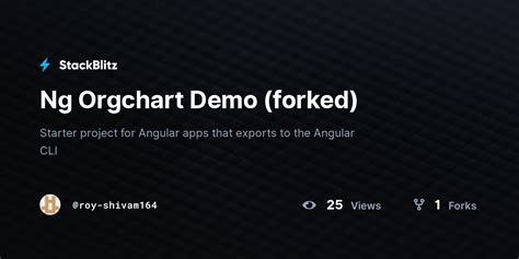 Ng Orgchart Demo Forked Stackblitz