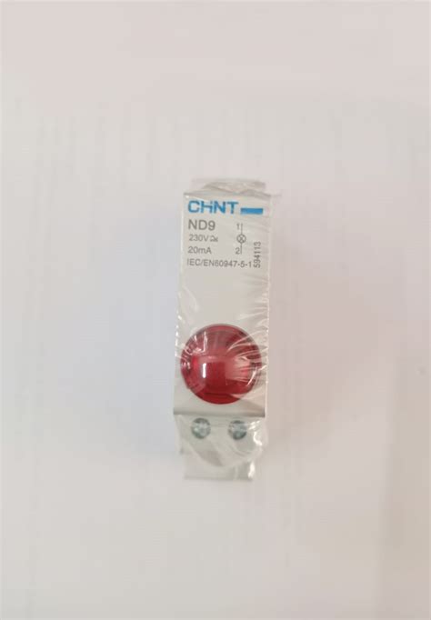 Chint Red Led Indicator 230v Din Securerite