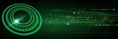 Abstract Background Technology Concept Stock Illustration