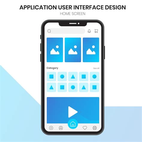 Premium Vector Mobile User Interface Dashboard And Home Display