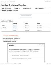 Module Mastery Exercise WD HRM Pdf Module Mastery