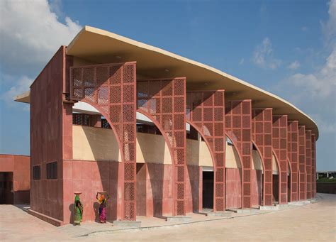 Awadh Shilpgram Crafts Hub Is Influenced By Traditional Indian Architecture