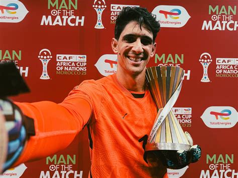 Can 2025 Yassine Bounou Elu Homme Du Match Total Énergie Face Au Nige