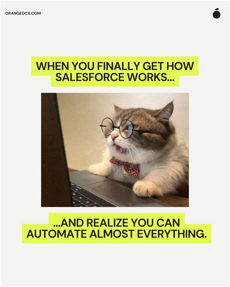 Orange Digital Cx On Linkedin Sfmc Salesforce Salesforcememe Meme Salesforcepartner