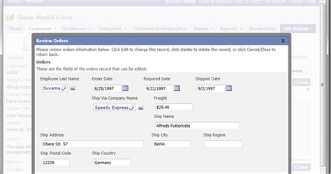 Code On Time Controlling Modal Presentation Of Application Form Views