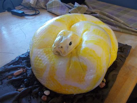 Life Size Burmese Python Cake Rexburg Cakes