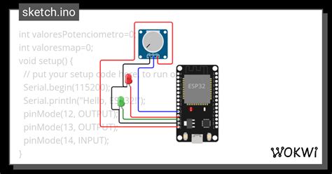 Punto 7 Bien Wokwi Esp32 Stm32 Arduino Simulator