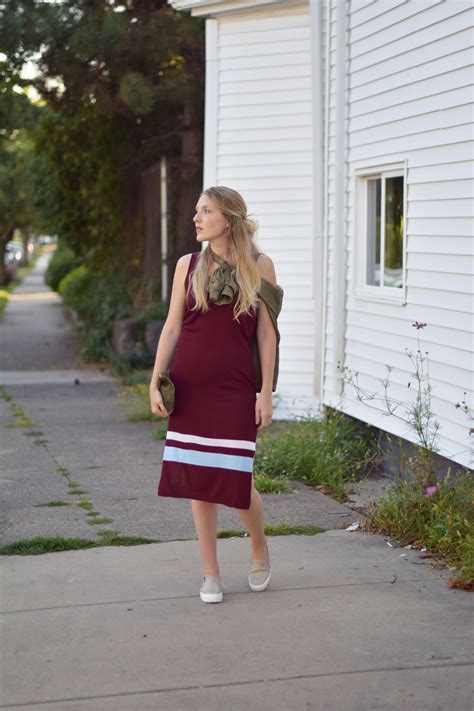 Ribbed Knit Dress One Brass Fox