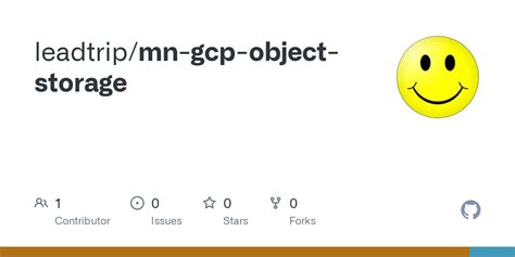 Github Leadtripmn Gcp Object Storage