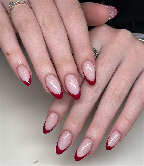 Stunning Red French Tip Nails The Ultimate Style Statement