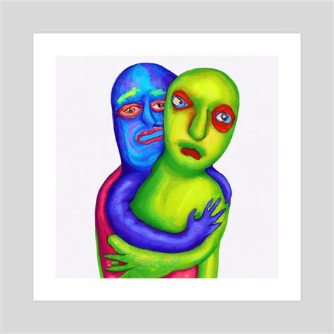 Codependency 1 An Art Print By Gross Ai Inprnt
