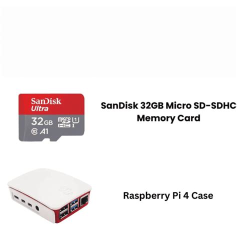 Buy Raspberry Pi4 4gb Complete Kit With Pi4 4gb Metal Case With Fans Power Adapter Heatsink