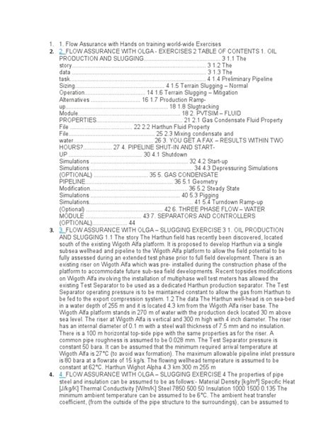 Olga Pdf Leak Fluid Dynamics