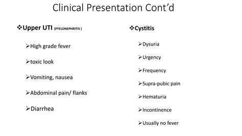Urinary Tracts Infections In Pediatrics Uti Pptx
