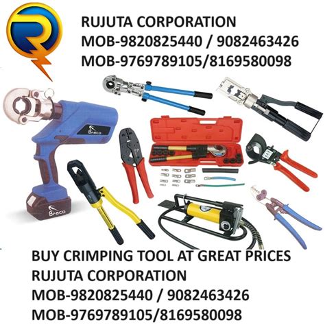 400 Sq Mm Crimping Tool Hand Operated Easy To Use Best No 1