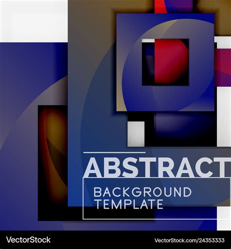 Modern Geometric Abstract Background Royalty Free Vector