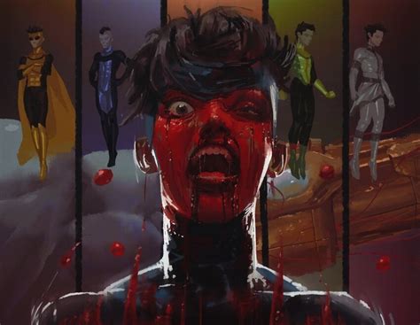 Conquest Invincible Invincible Character Mark Grayson Maskless Mark Mohawk Mark