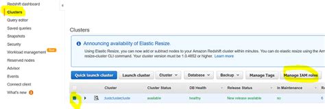 Create Sample Database On Amazon Redshift Cluster With Sample Data