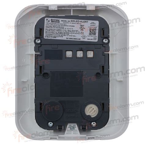 System Sensor Swled Alert Led Strobe Wall White Alert
