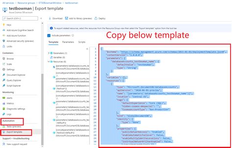 Azure Cosmos Database Clone Cosmos Database Account Without Data Stack Overflow