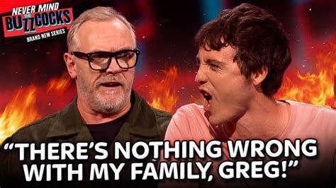Sam Campbell Hits Back At Greg Davies🔥 Never Mind The Buzzcocks Best Of Guests Youtube
