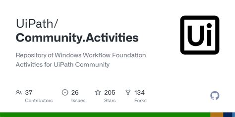 Github Uipath Community Activities Repository Of Windows Workflow