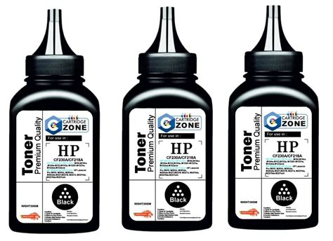 Cartridge Zone Toner Powder A Cf A Toner Cartridge Refill Black Toner Powder Gm For