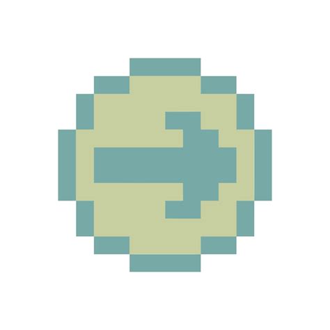 Premium Vector Swap Next Button Pixel Art