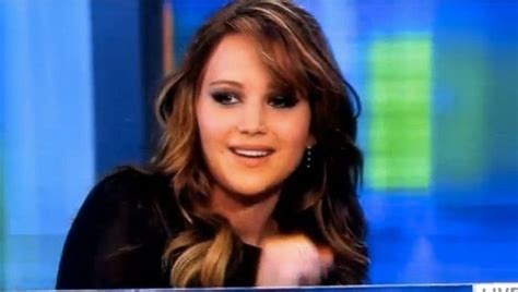 Jennifer Lawrence Sees Her Wardrobe Malfunction For The First Time