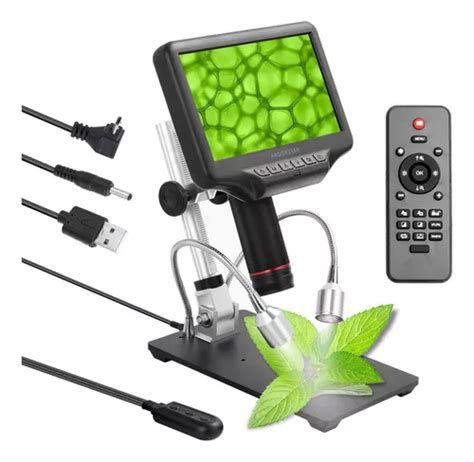 Microscópio Digital Andonstar Ad407 3d Com Tela De 7 Parcelamento Sem Juros
