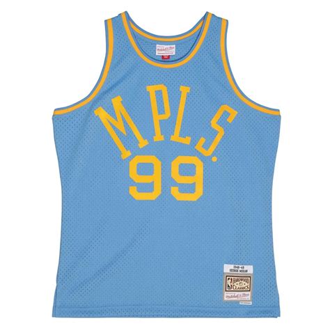 Mitchell And Ness Swingman Jersey Minneapolis Lakers 1948 49 George Mikan