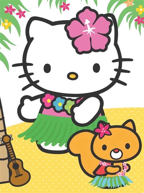 Hello Kitty Summer Clipart