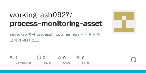 Github Working Ash Process Monitoring Asset Sensu Go Process Cpu Memory