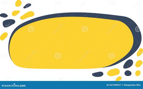 Colourful Text Background Dialogue Box Stock Vector Illustration Of