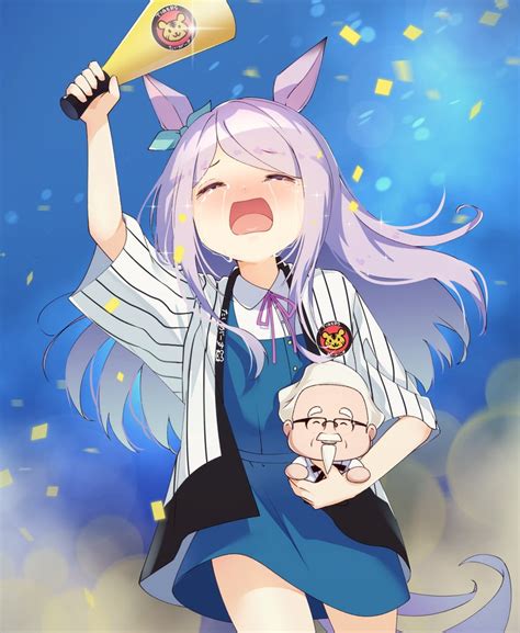 Mejiro Mcqueen And Colonel Sanders Umamusume And 3 More Drawn By Nokora Otonarinoco Danbooru