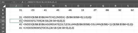 Excel Finding Second Positive Number In Row Stack Overflow