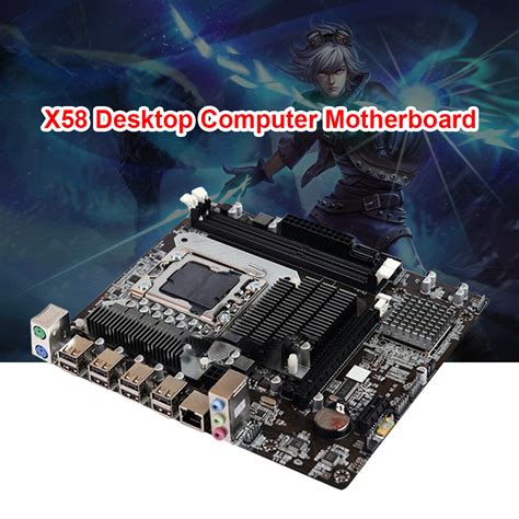 X58 Desktop Motherboard 1366pin Support Ddr3 Ecc Server Memory